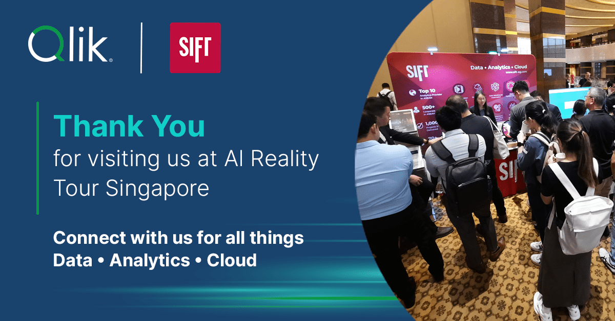 Event: Qlik AI Reality Tour Singapore 2024 - SIFT Analytics Group